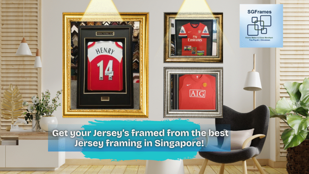 Best Jersey Framing in Singapore | Custom Sports Frames